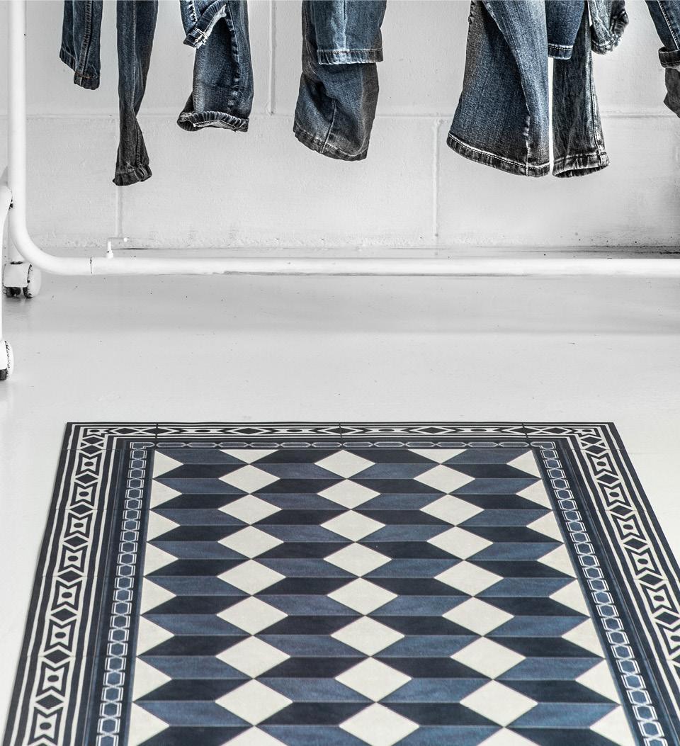 Bauhaus Vinyl Rug - Beija Flor – Beija Flor World