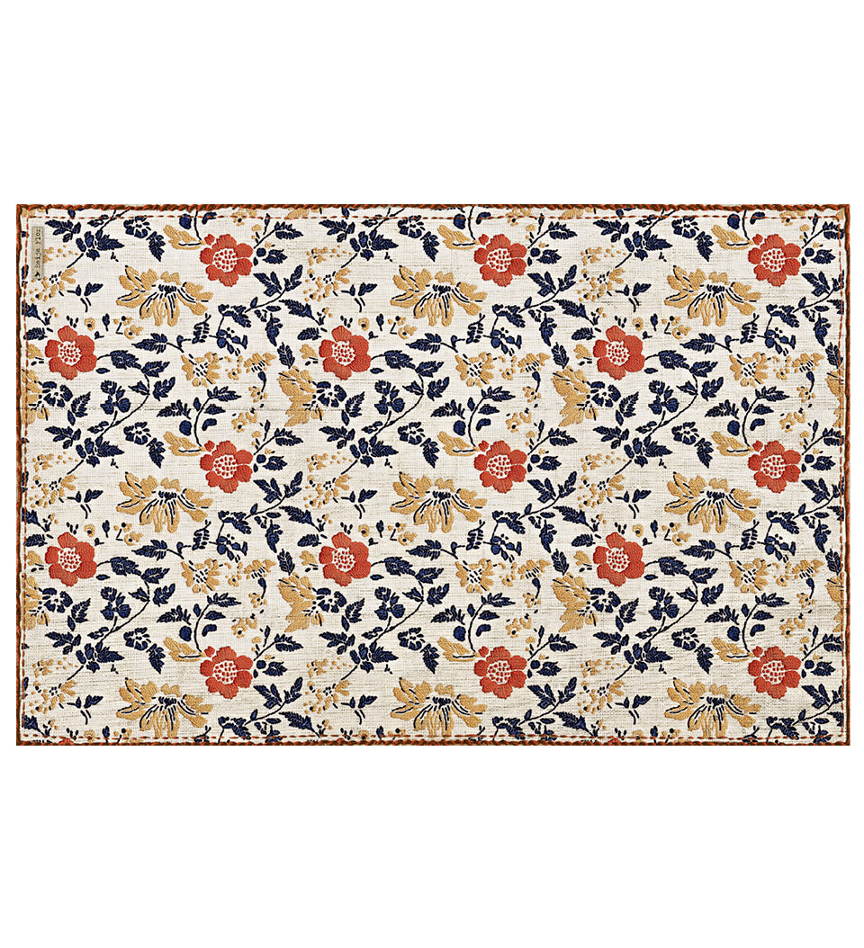 Flora Vinyl Table Placemat - Beija Flor – Beija Flor World