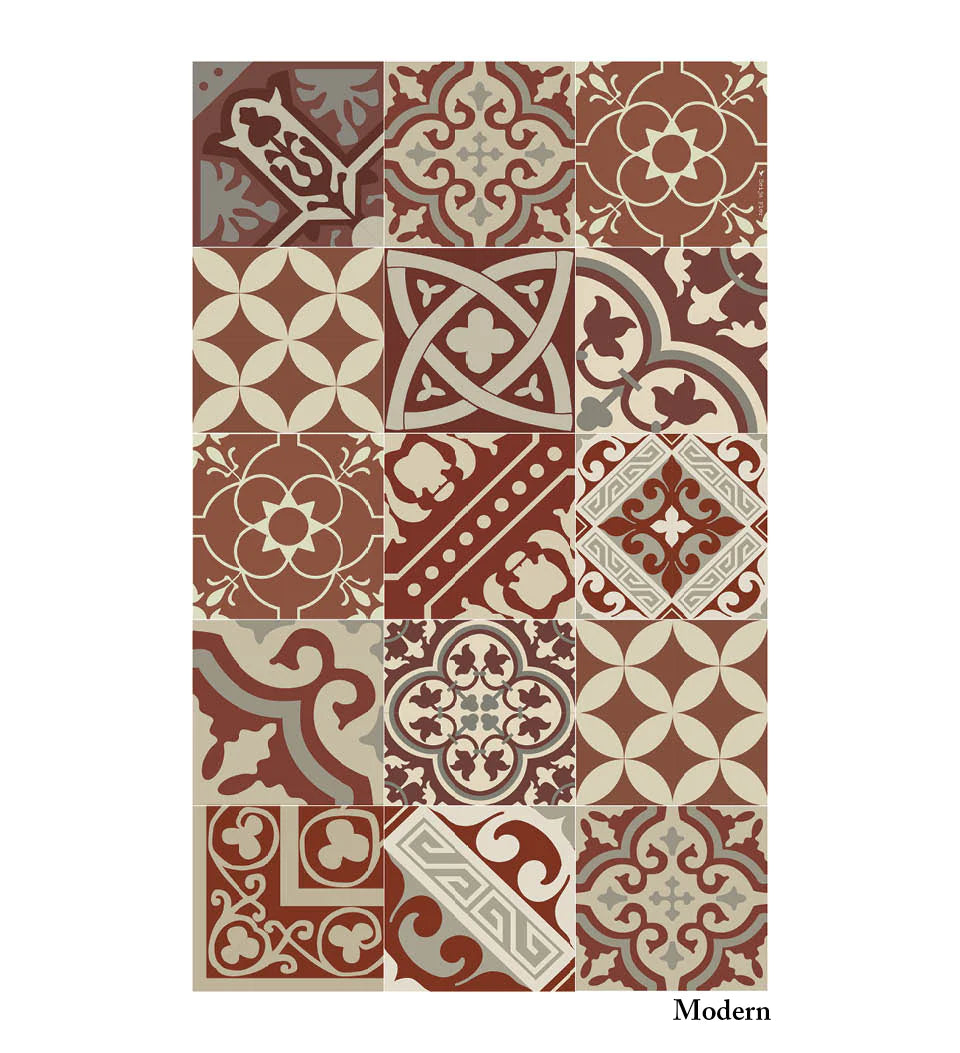 Eclectic Vinyl Rug - Beija Flor – Beija Flor World