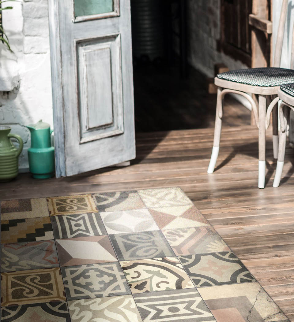 Eclectic Borgo Vinyl Rug - Beija Flor – Beija Flor World
