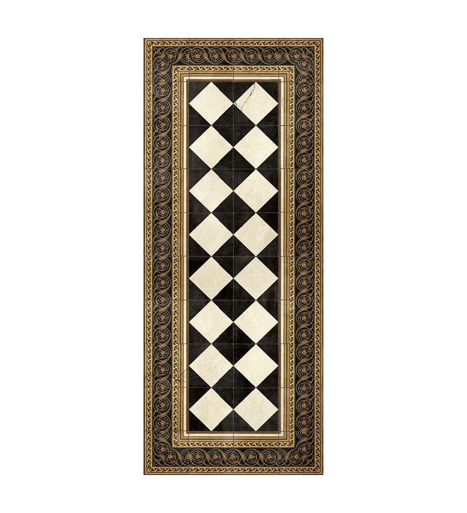 Gambit Ink Vinyl Rug - Beija Flor – Beija Flor World