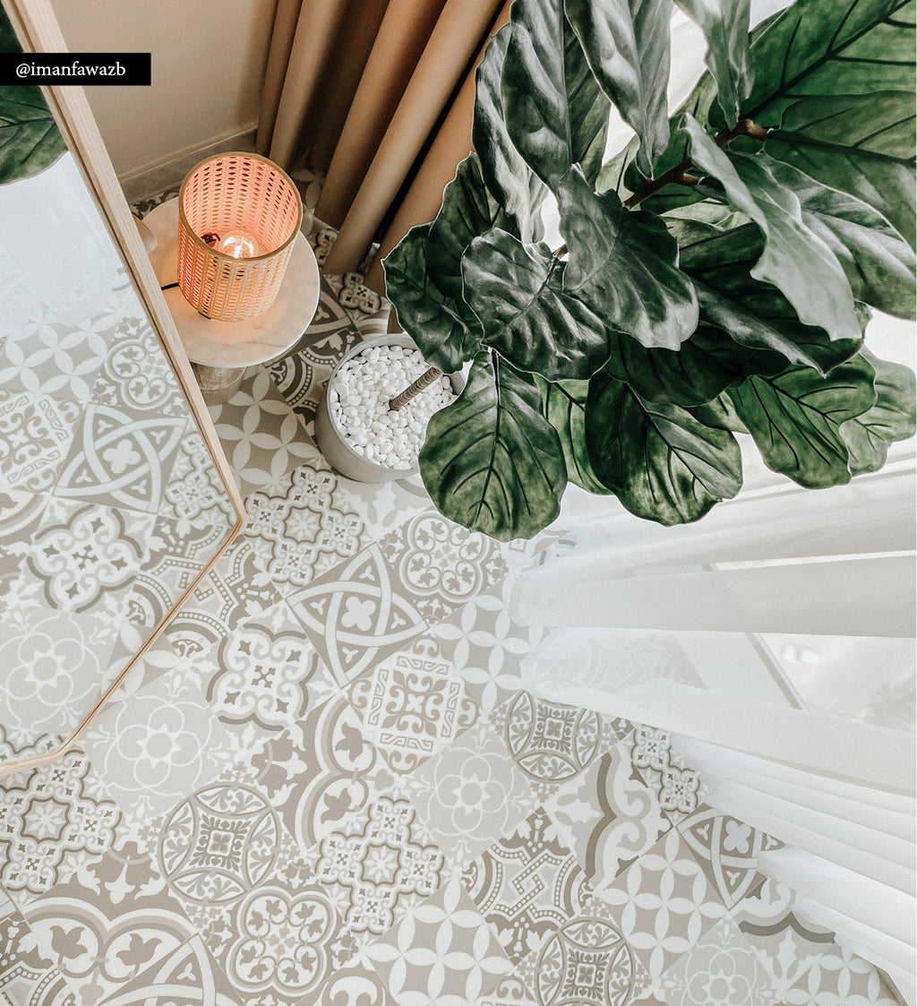 Eclectic Vinyl Rug - Beija Flor – Beija Flor World
