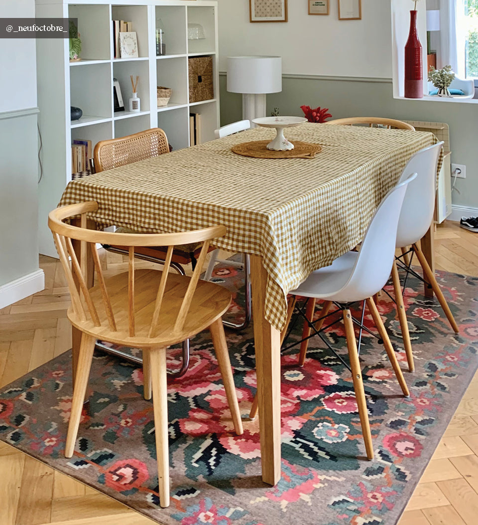 Mary Vinyl Rug - Beija Flor – Beija Flor World
