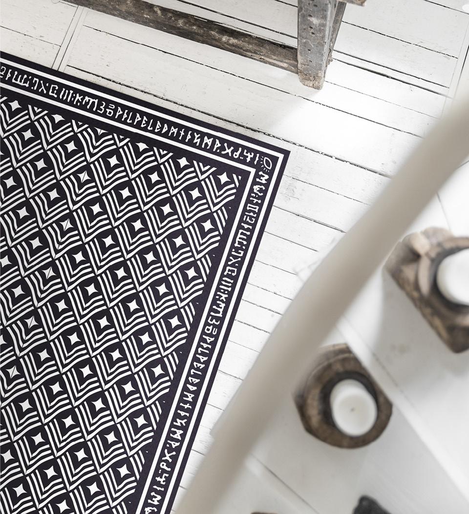 Skin Pilpeled Vinyl Rug - Beija Flor – Beija Flor World