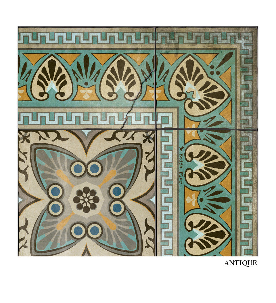 Bella Vinyl Rug - Beija Flor – Beija Flor World