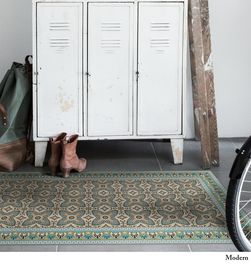 Bella Vinyl Rug - Beija Flor – Beija Flor World